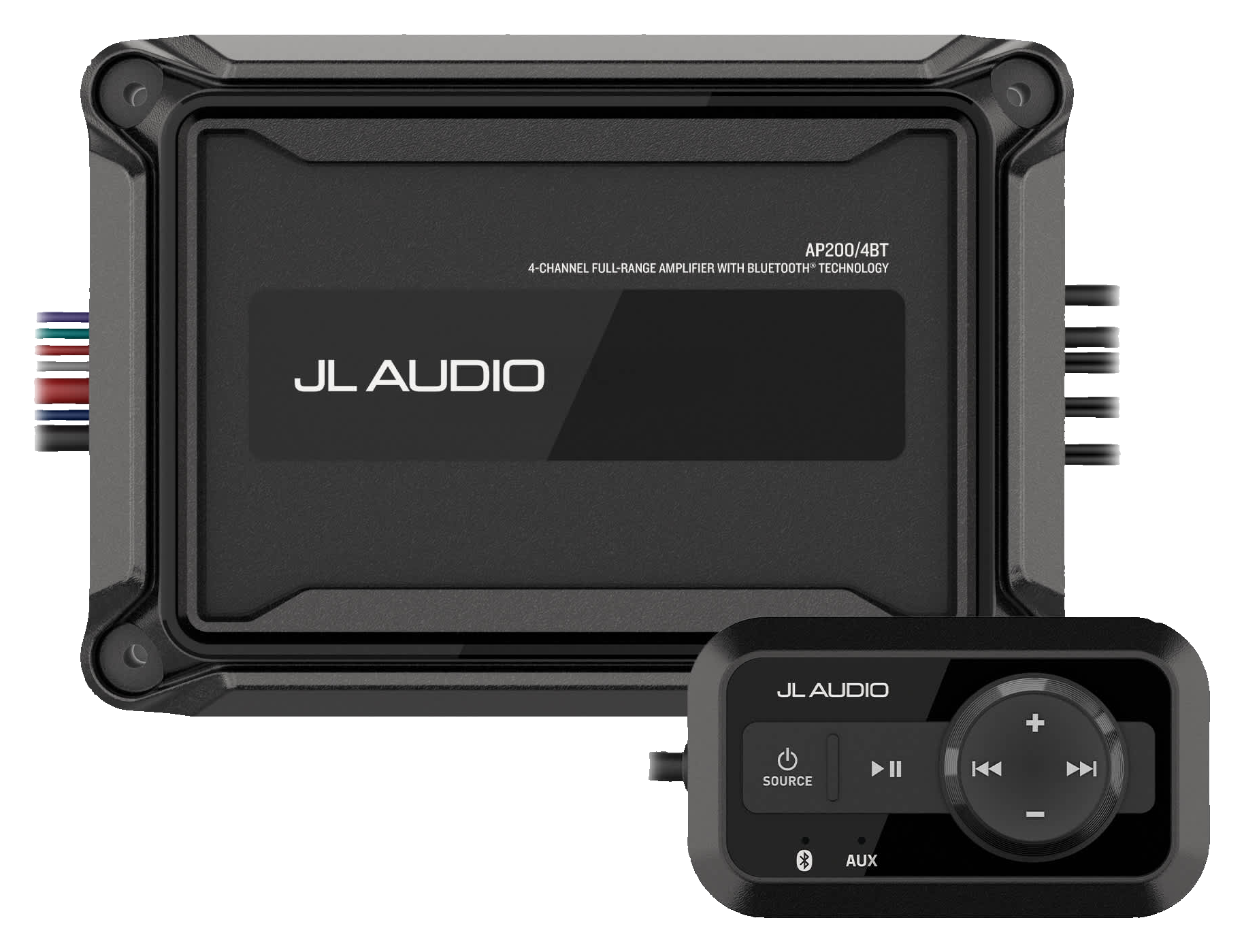 Garmin JL Audio AP 4-Channel Compact Marine Amplifier with Bluetooth ...